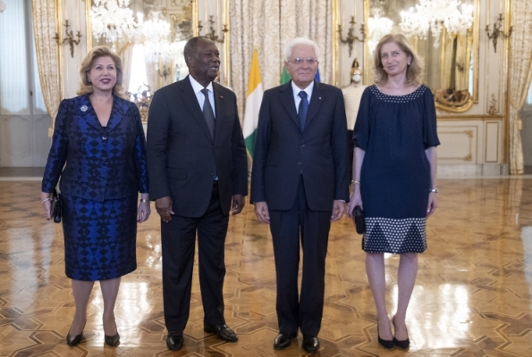 Mattarella incontra il Presidente della Repubblica della Costa d’Avorio ...