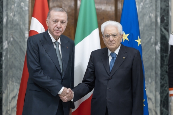 Il Presidente Mattarella incontra il Presidente della Repubblica di Turchia